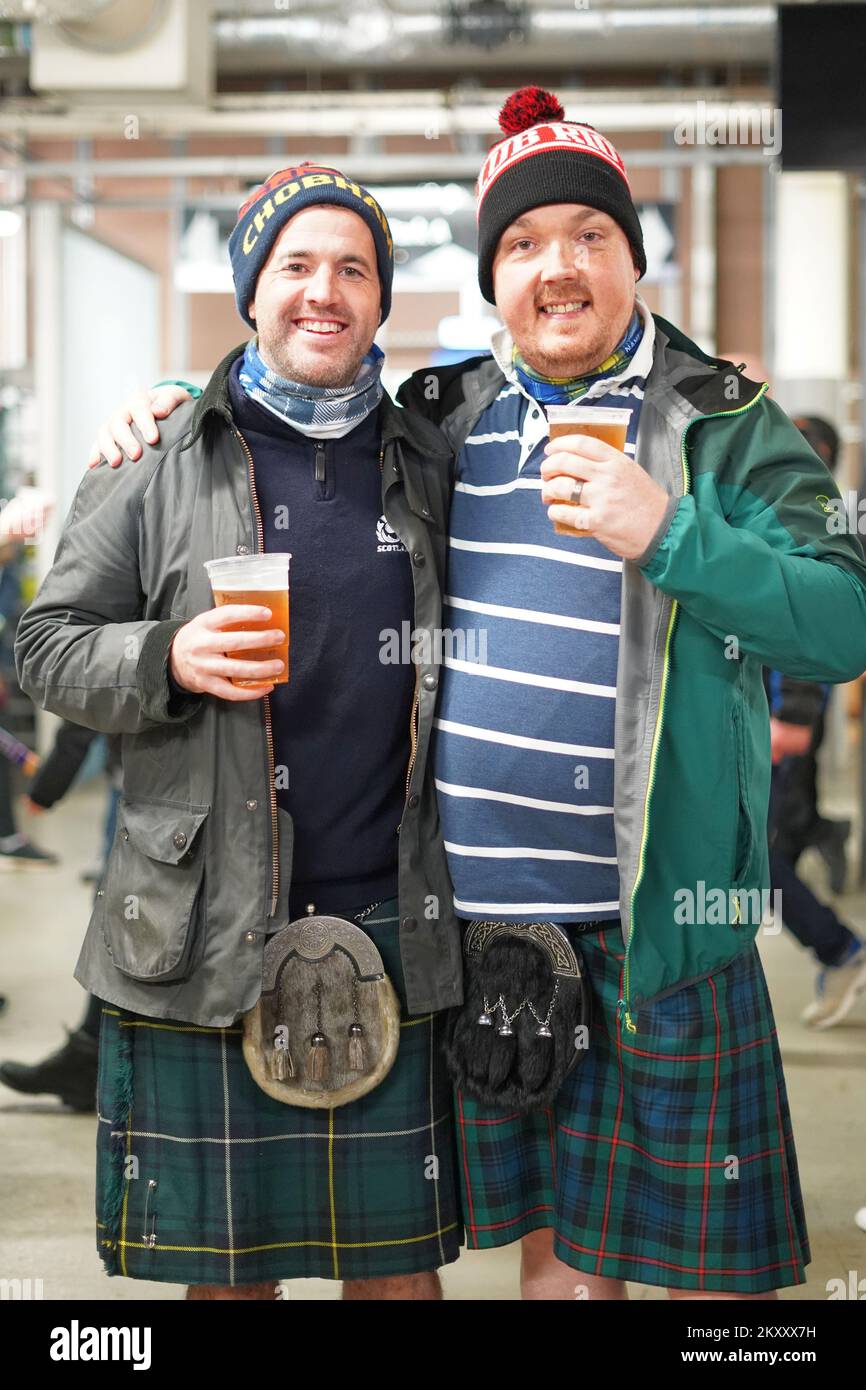 Scottish rugby league supporters at rugby league world cup 2021 ...