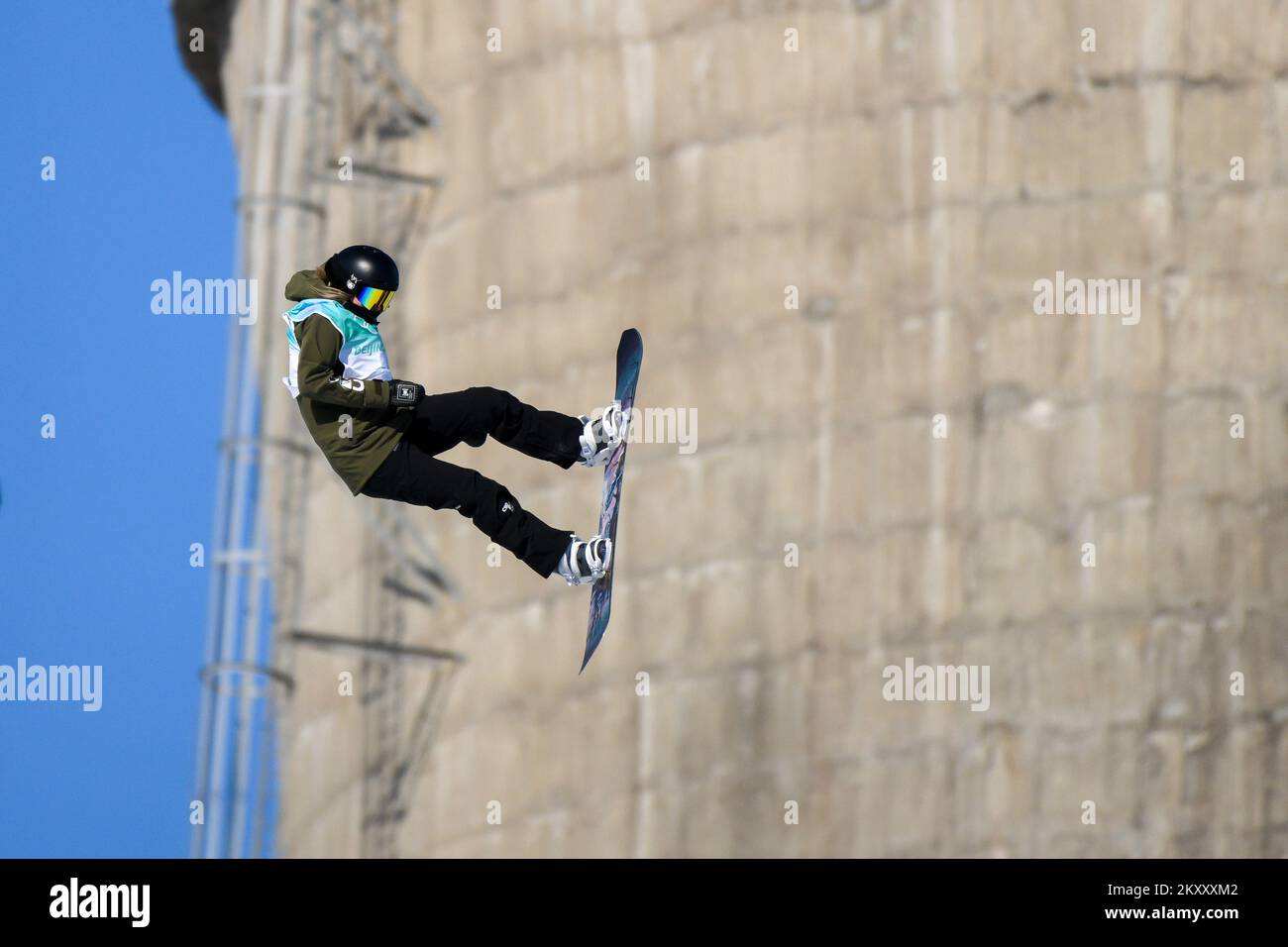 Lea Jugovac of Team Croatia performs a trick during the Women's ...