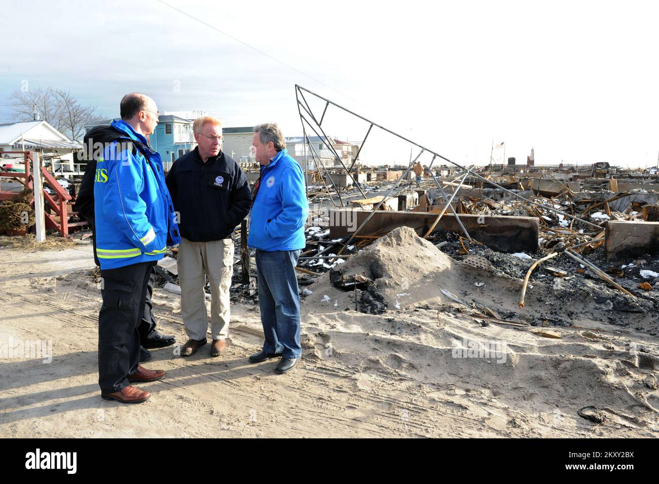 Hurricane sandy breezy point hi-res stock photography and images - Alamy