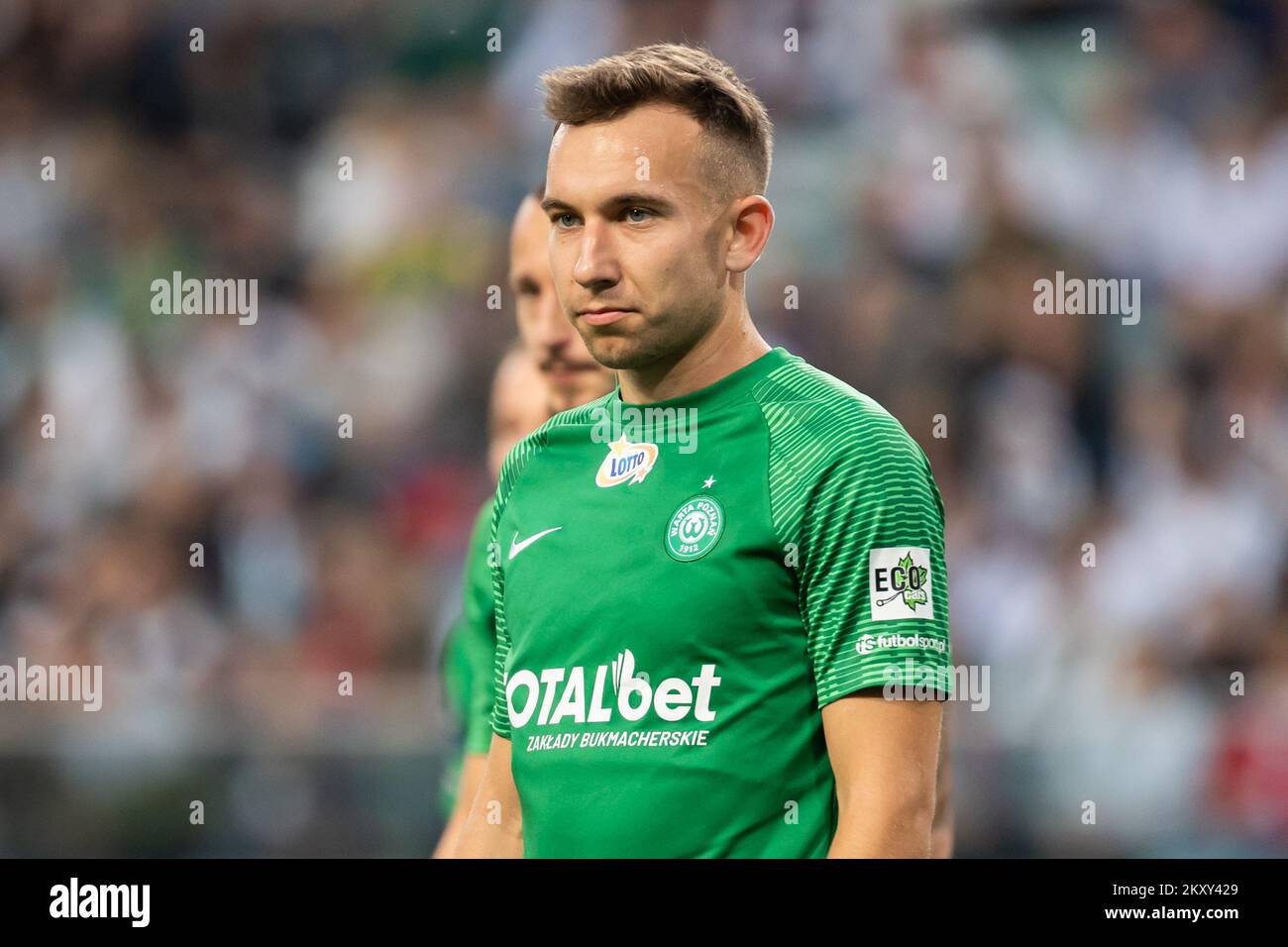 Konrad Matuszewski of Warta seen during the Polish PKO Ekstraklasa ...