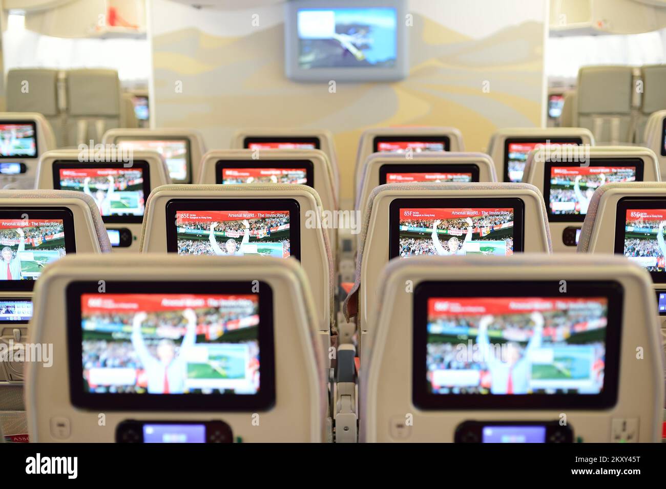 BANGKOK, THAILAND - SEPTEMBER 09, 2015: Emirates Airbus A380 aircraft ...
