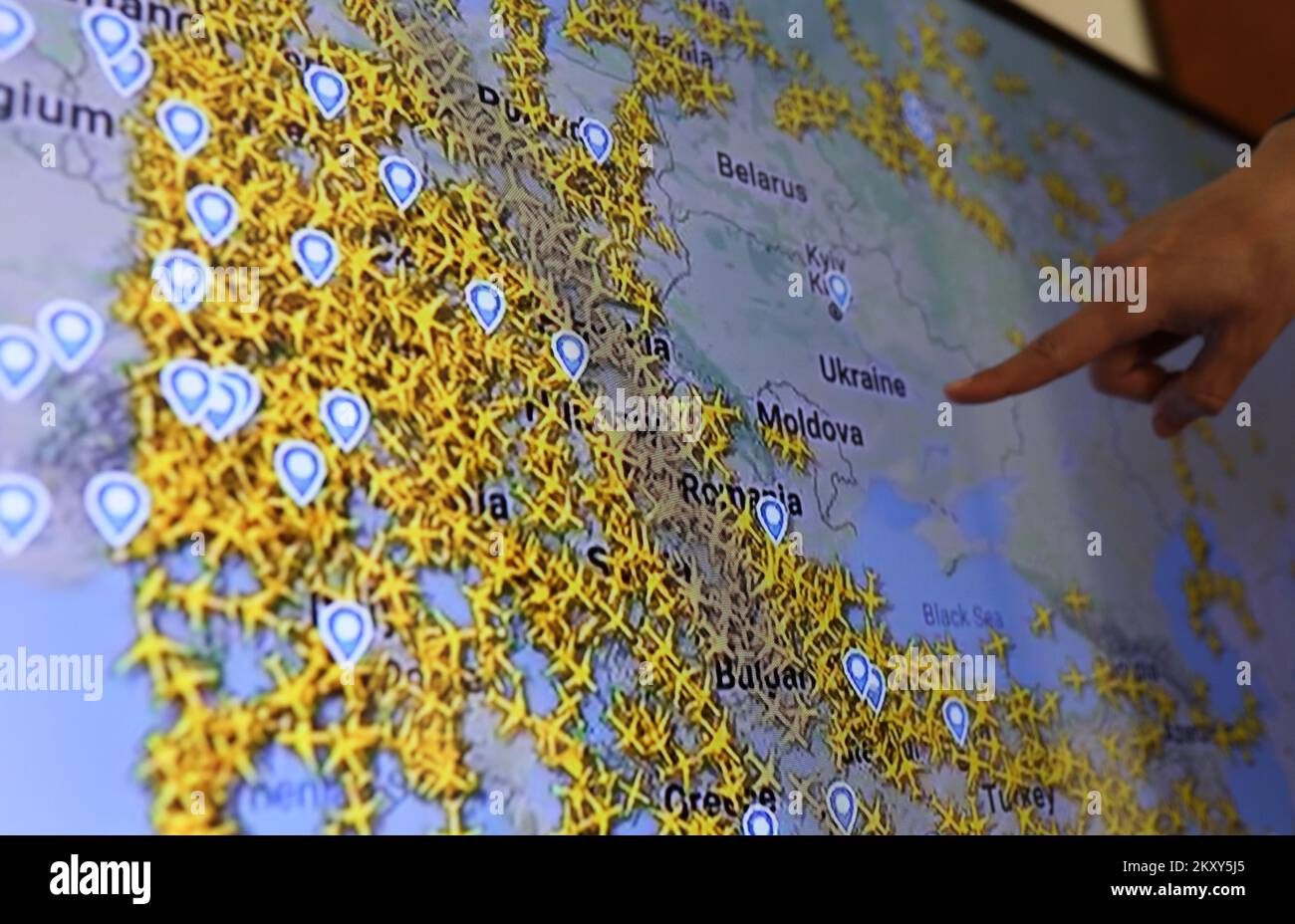 Closed airspace hi-res stock photography and images - Alamy