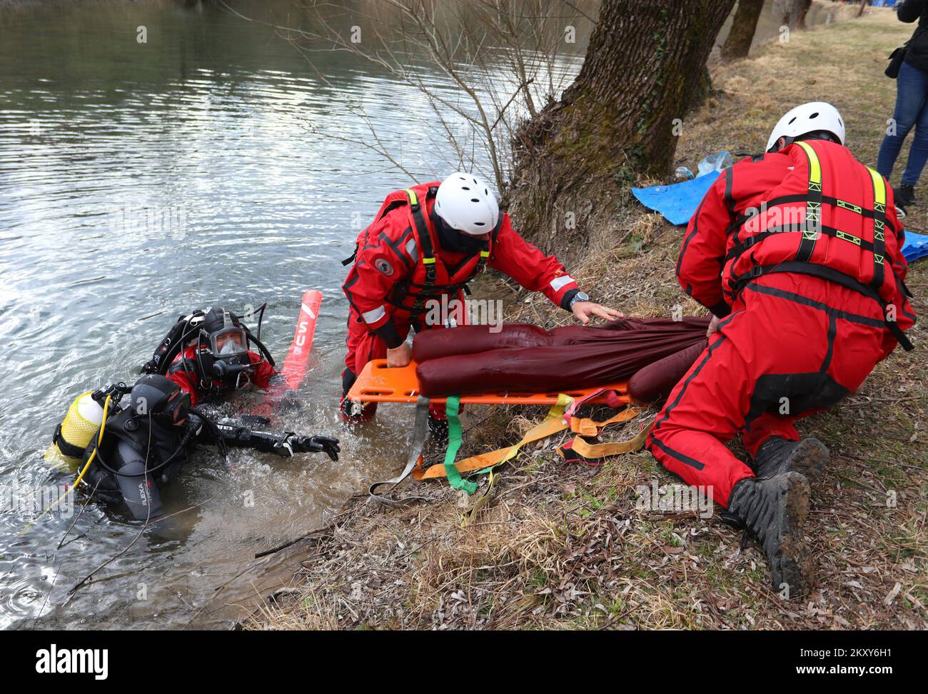 International water rescue exercise Plitvice Lakes 2022. was held on ...