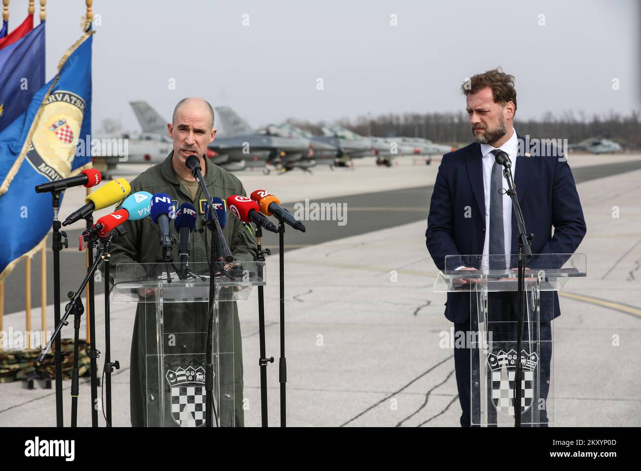 Commander of the 31st Fighter Wing Brigadier at Aviano Air Base General ...