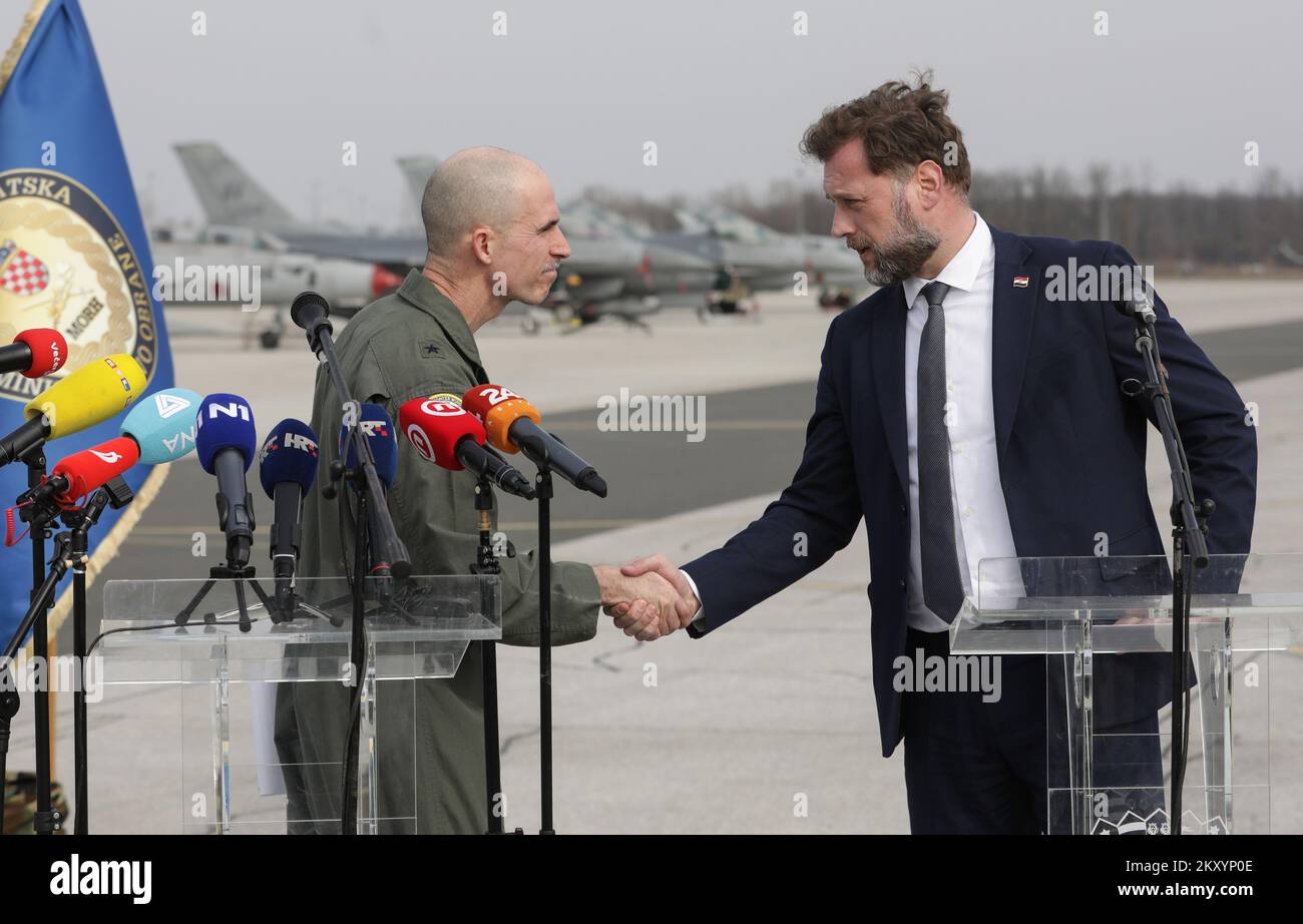 Commander of the 31st Fighter Wing Brigadier at Aviano Air Base General ...