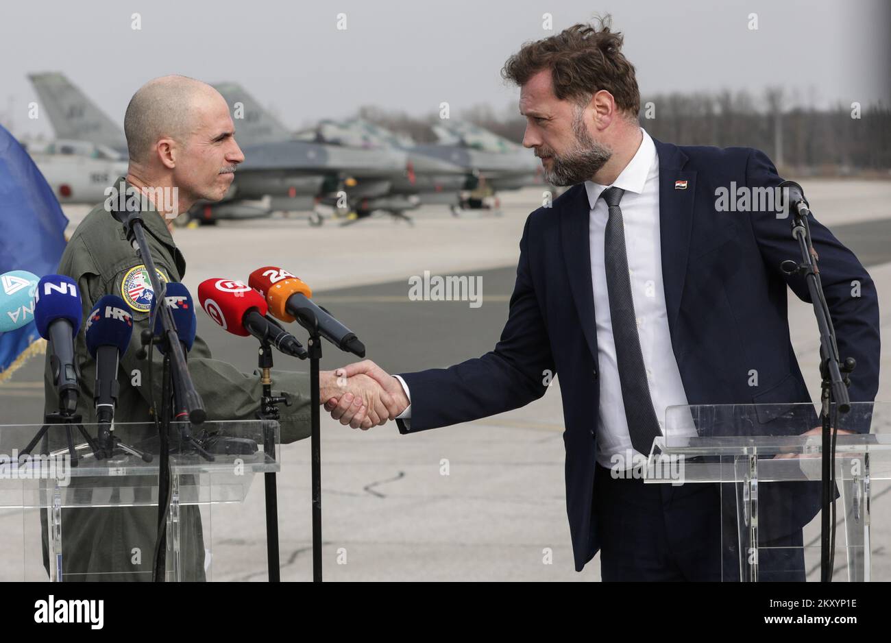 Commander of the 31st Fighter Wing Brigadier at Aviano Air Base General ...