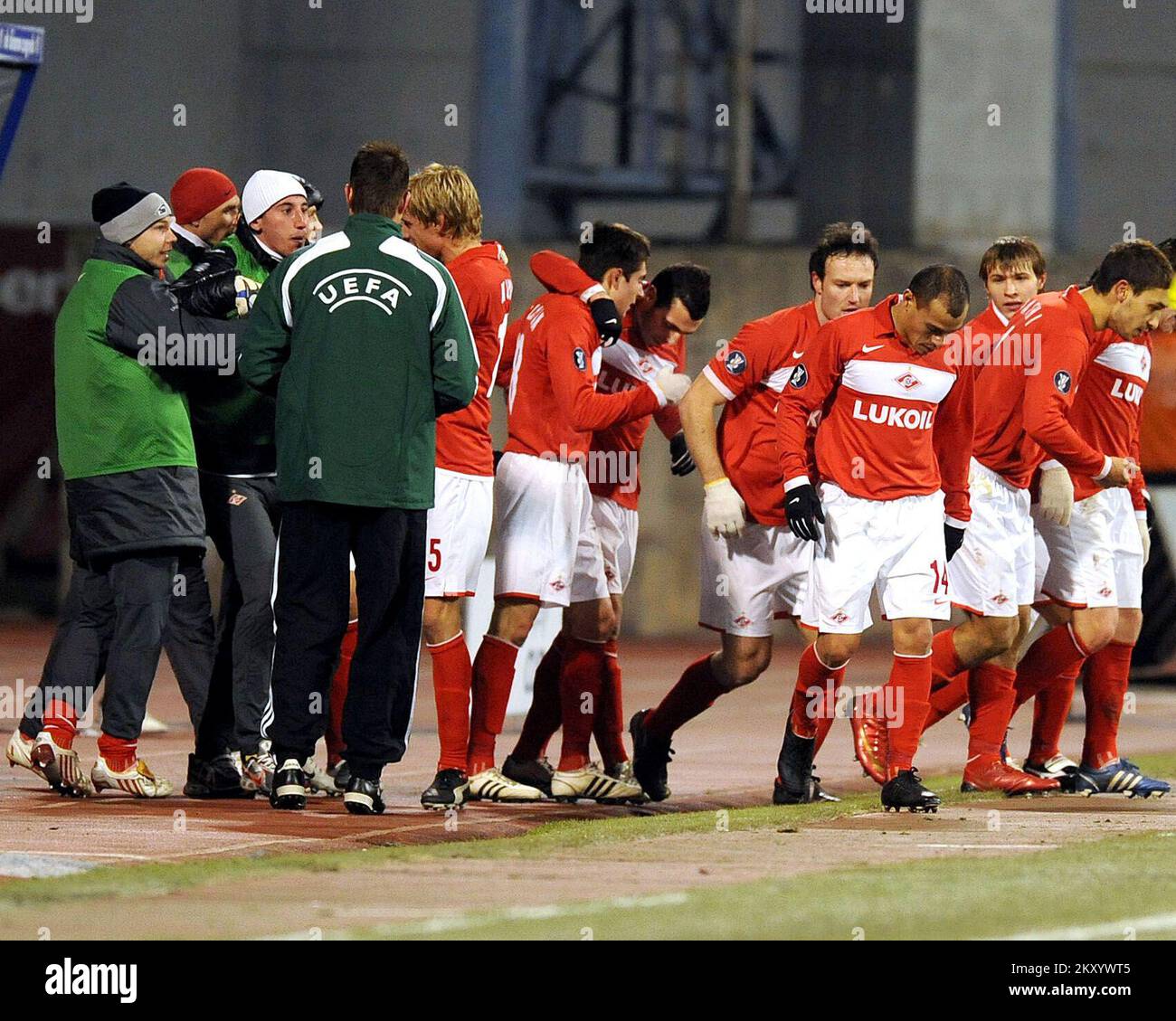 Spartak moscow players hi-res stock photography and images - Alamy