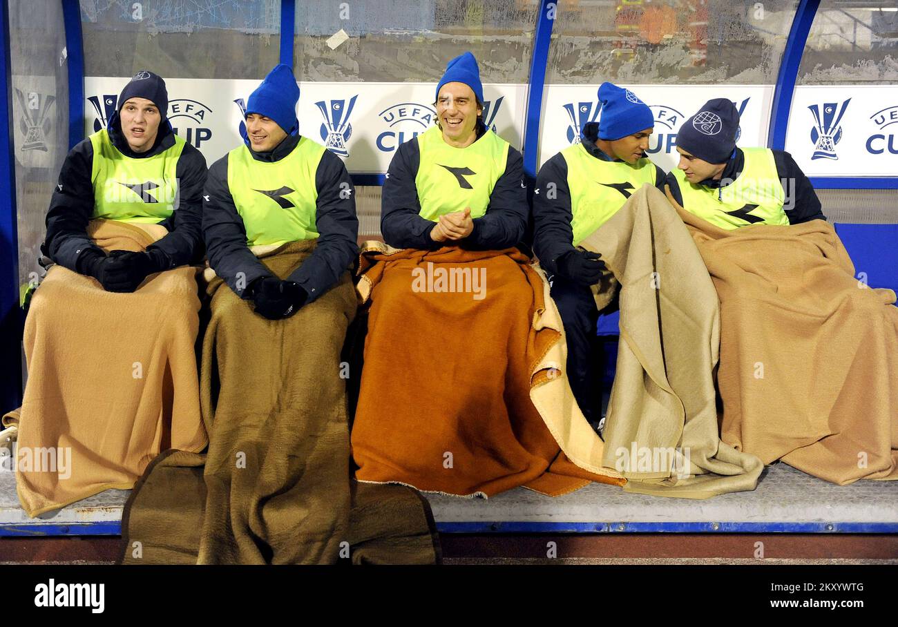 Dinamo Zagreb's , Ivan Kelava, Bosko Balaban, Tomo Sokota, Mathias ...