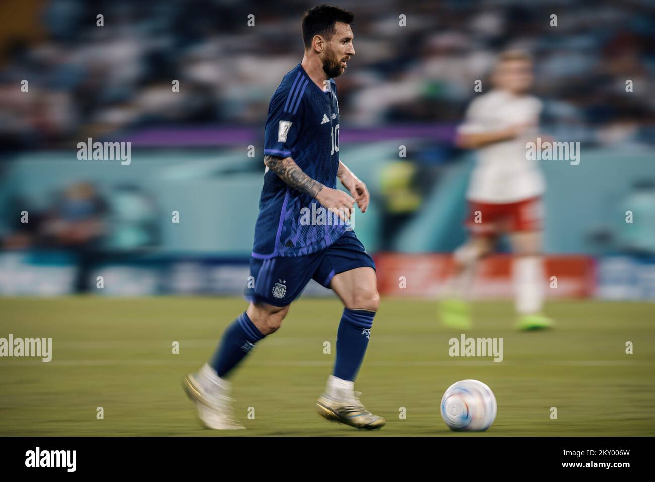 Doha, Qatar. 30th Nov, 2022. MESSI Lionel of Argentina during a match ...