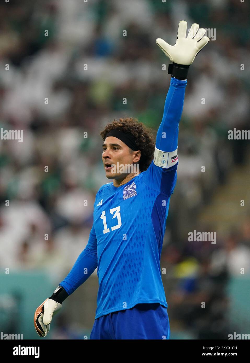 Mexico goalkeeper Guillermo Ochoa during the FIFA World Cup Group C ...