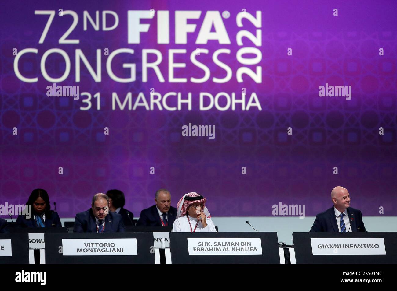 FIFA Vice President and Concacaf President Vittorio Montagliani ...