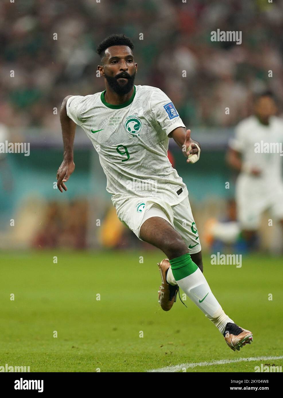 Saudi Arabia's Firas Al-Buraikan during the FIFA World Cup Group C ...