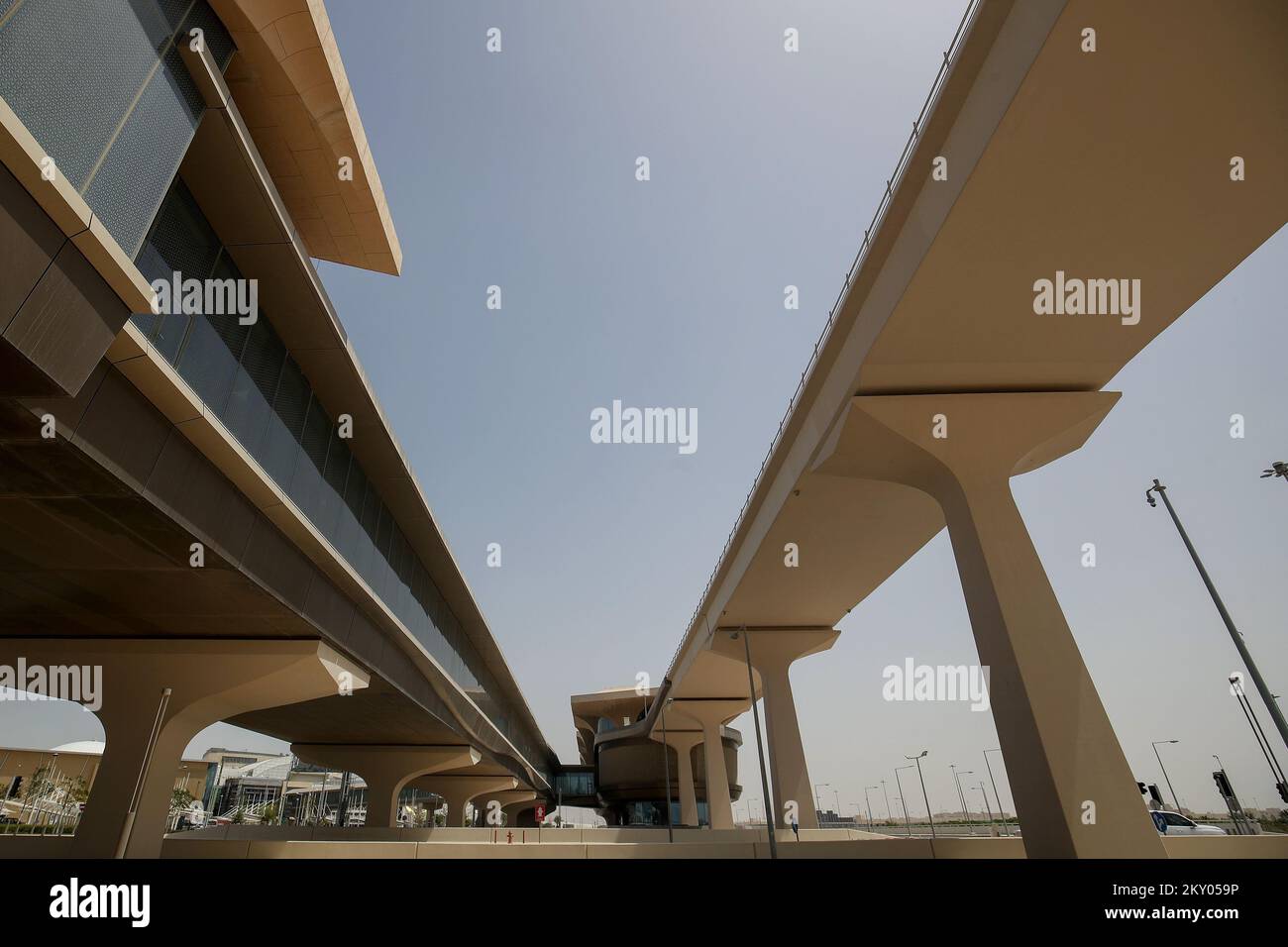 Photo of 300-kilometer Doha Metro serves the Greater Doha area and ...