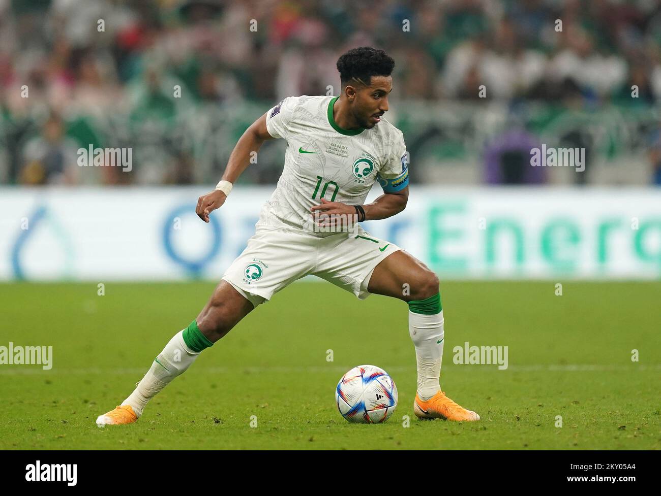 Saudi Arabia's Salem Al-Dawsari during the FIFA World Cup Group C match ...