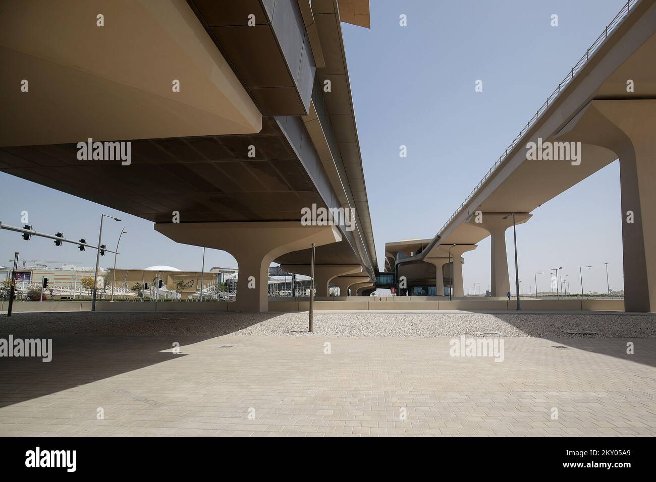 Photo of 300-kilometer Doha Metro serves the Greater Doha area and ...