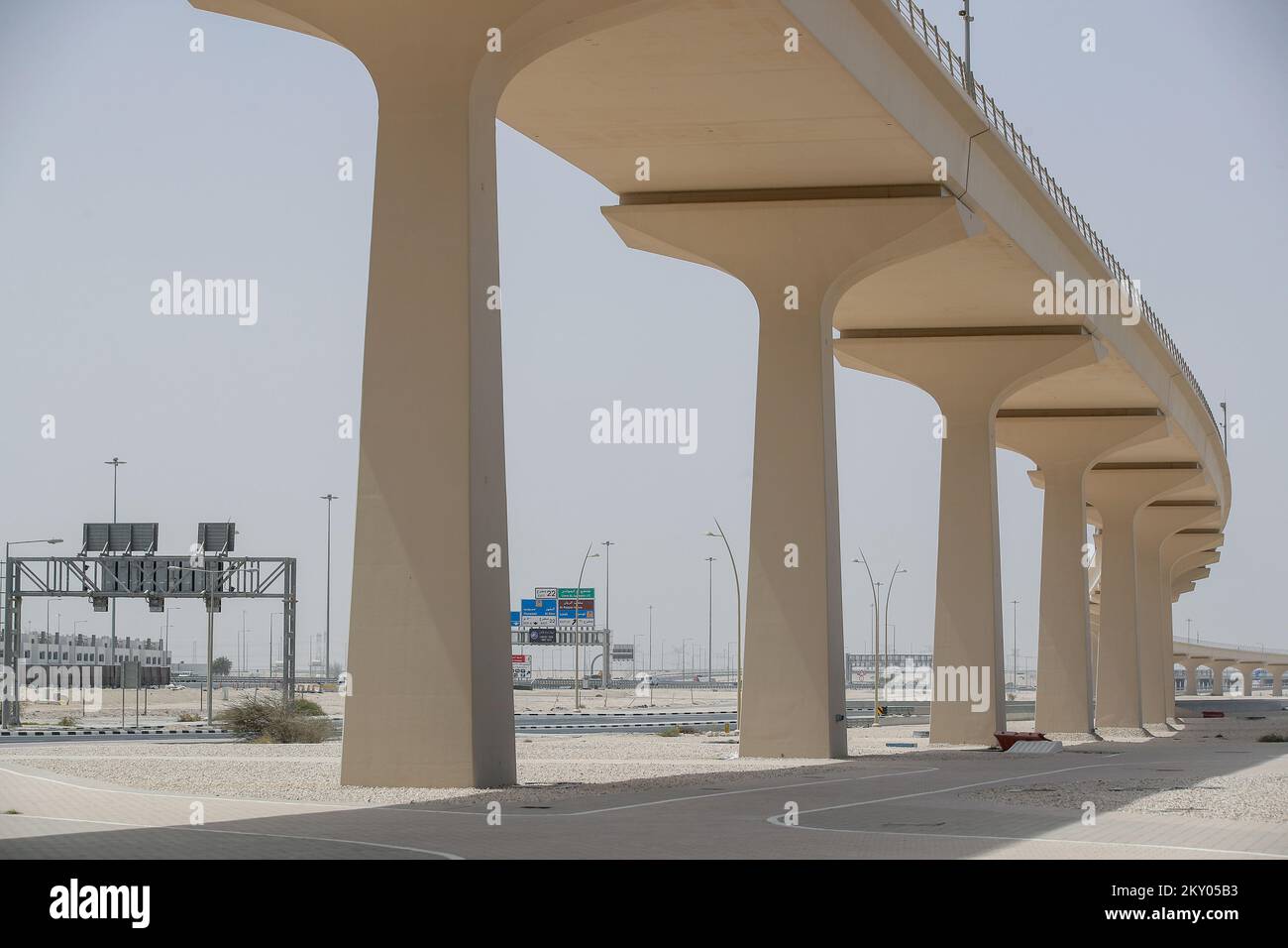 Photo of 300-kilometer Doha Metro serves the Greater Doha area and ...