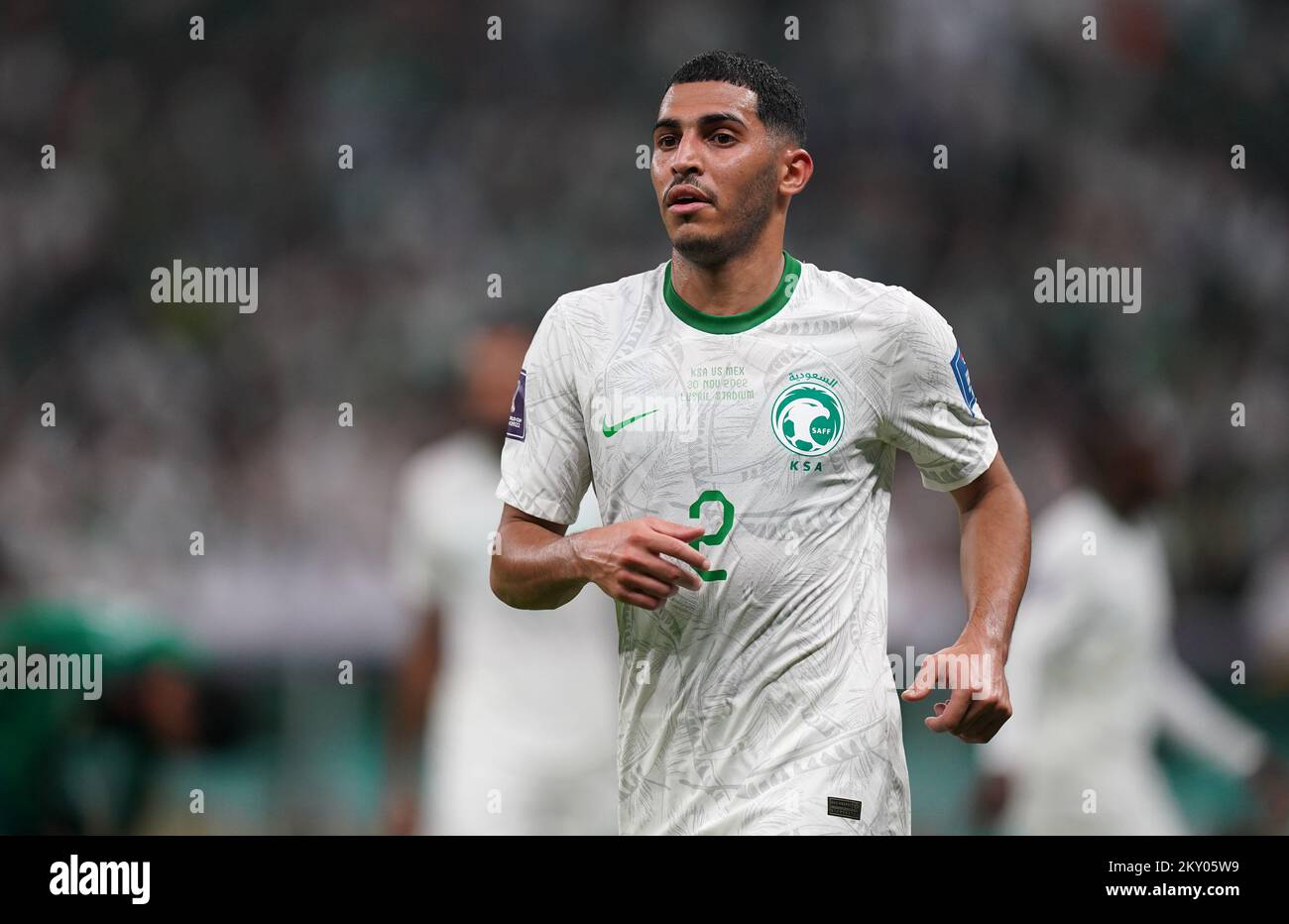 Saudi Arabia's Sultan Al-Ghannam during the FIFA World Cup Group C ...