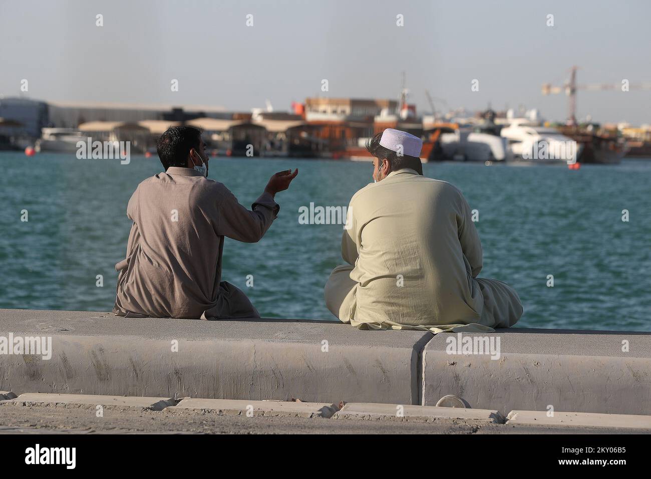 Everyday life in Doha, Qatar on April 1, 2022. Photo: Igor Kralj ...