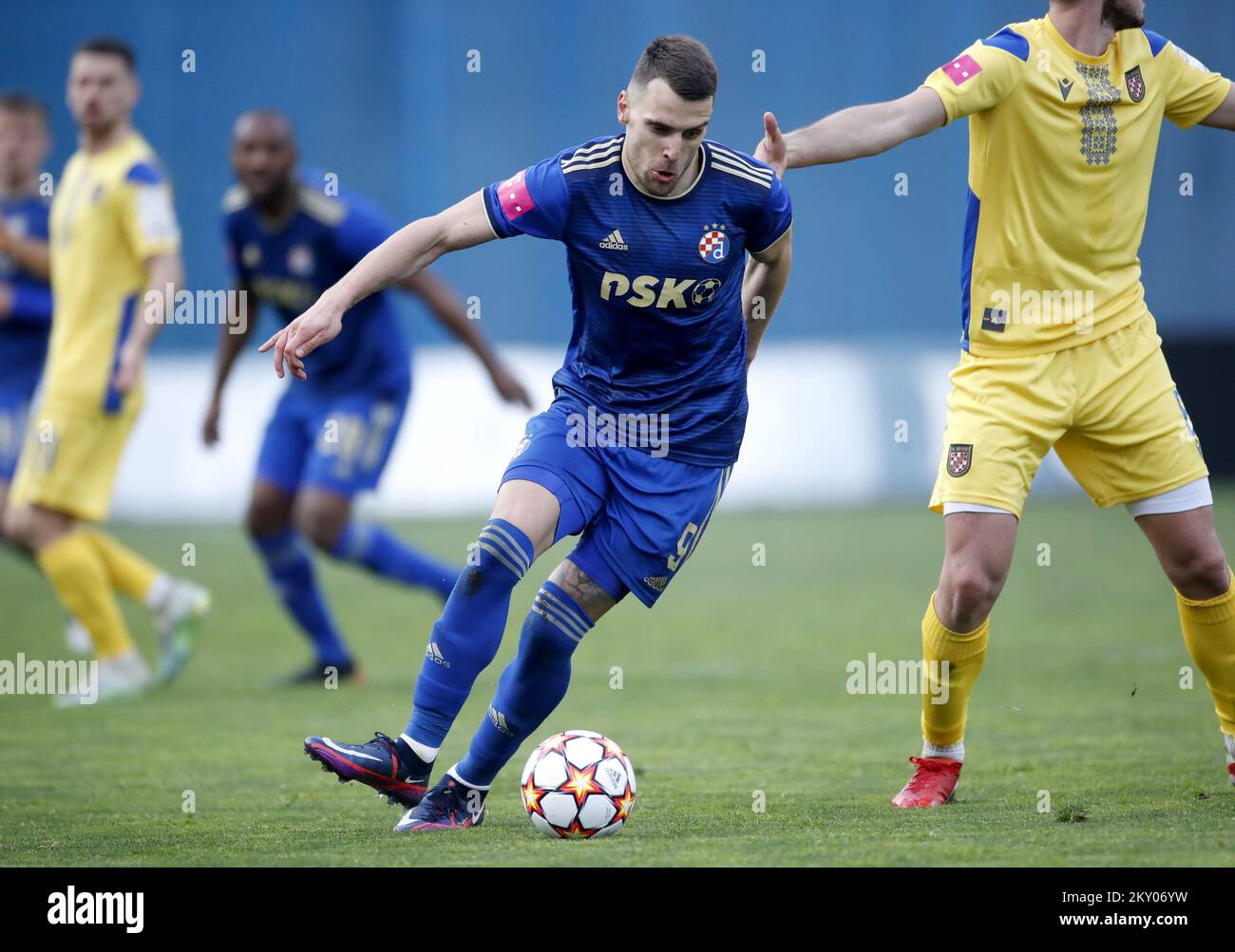 Komnen Andric of Dinamo Zagreb during the Croatian First League match ...