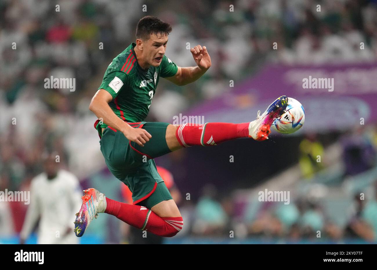 Mexico's Cesar Montes during the FIFA World Cup Group C match at the ...