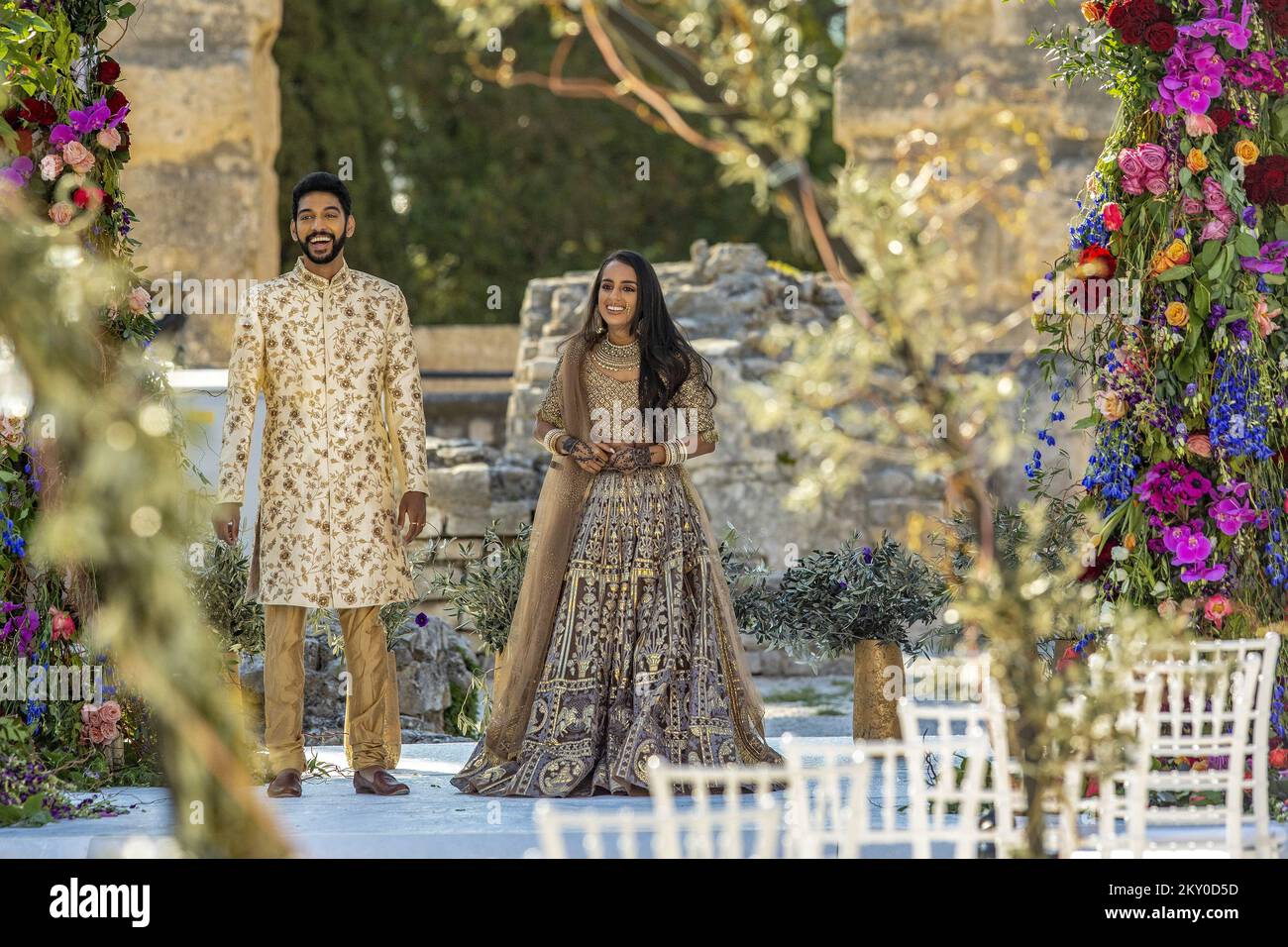 A stylized shooting at the Pula Amphitheater under the direction of ...