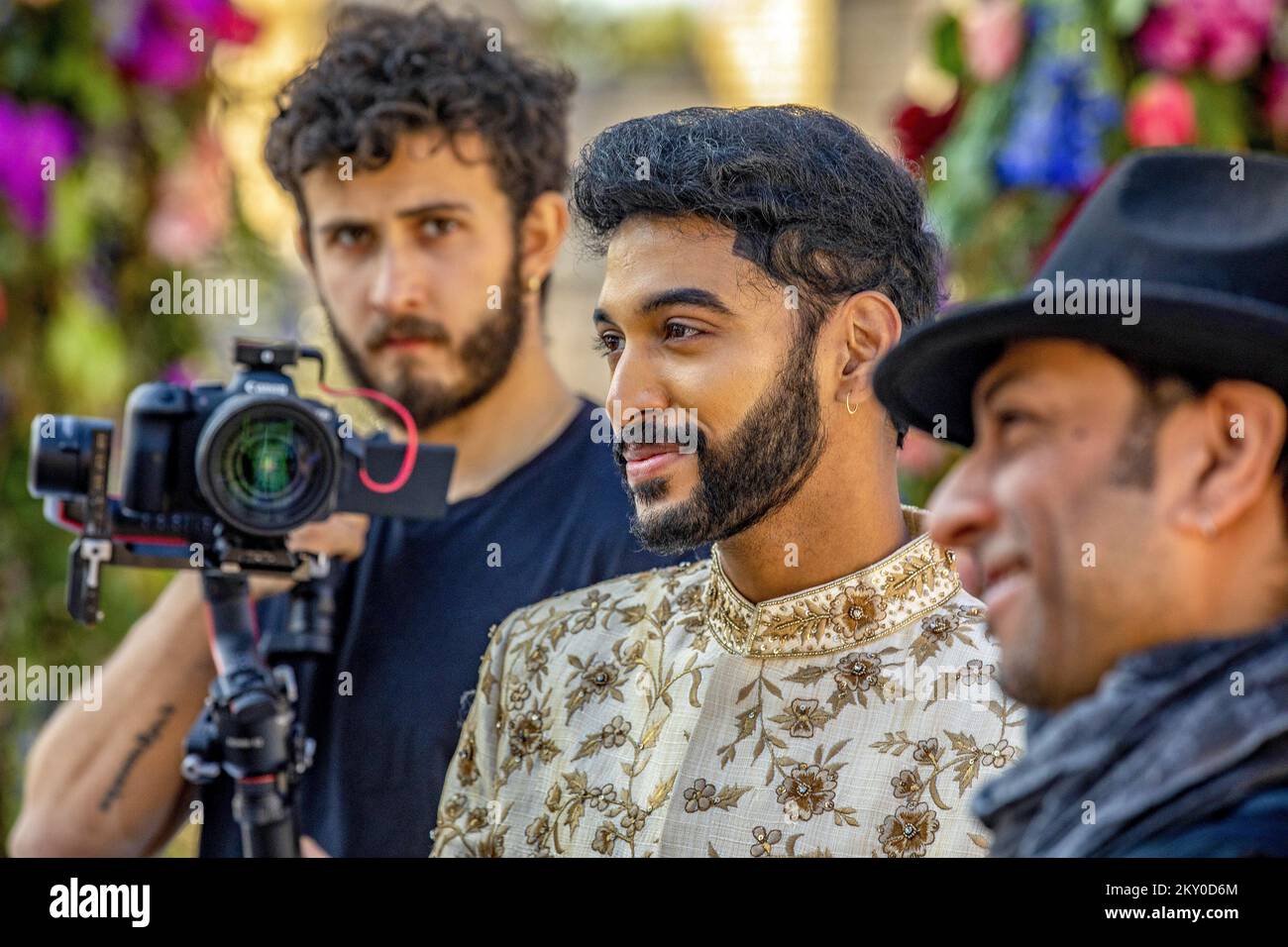 A stylized shooting at the Pula Amphitheater under the direction of ...
