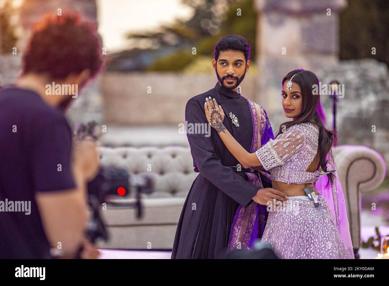 A stylized shooting at the Pula Amphitheater under the direction of ...