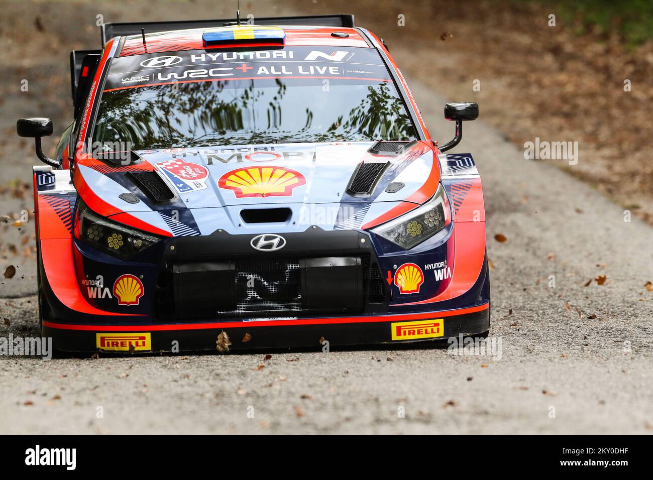 Oliver Solberg of Sweden and Elliott Edmondson of Great Britain compete ...