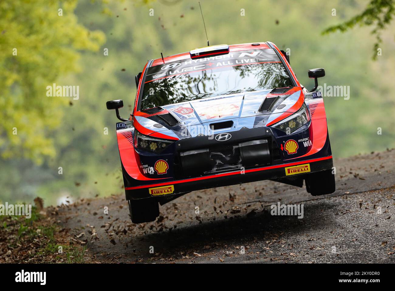 Oliver Solberg of Sweden and Elliott Edmondson of Great Britain compete ...
