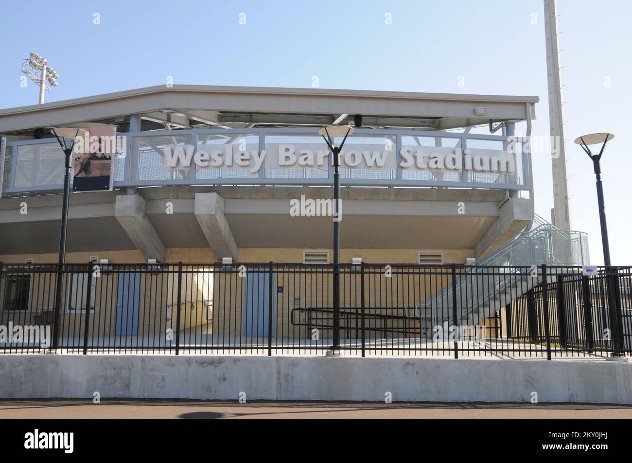 New Orleans, La., Nov. 16, 2012 This is the newly renovated Wesley Barrow Stadium in New Orleans ...