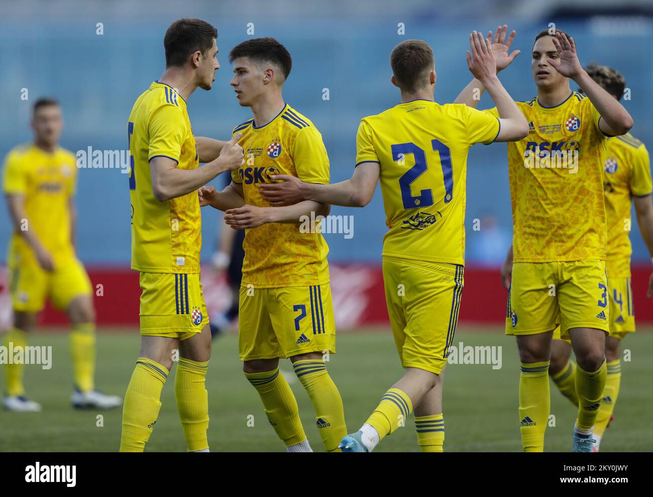 Deni Juric, Milan Vukotic, Gabriel Rukavina and Marko Novak Stanko of ...