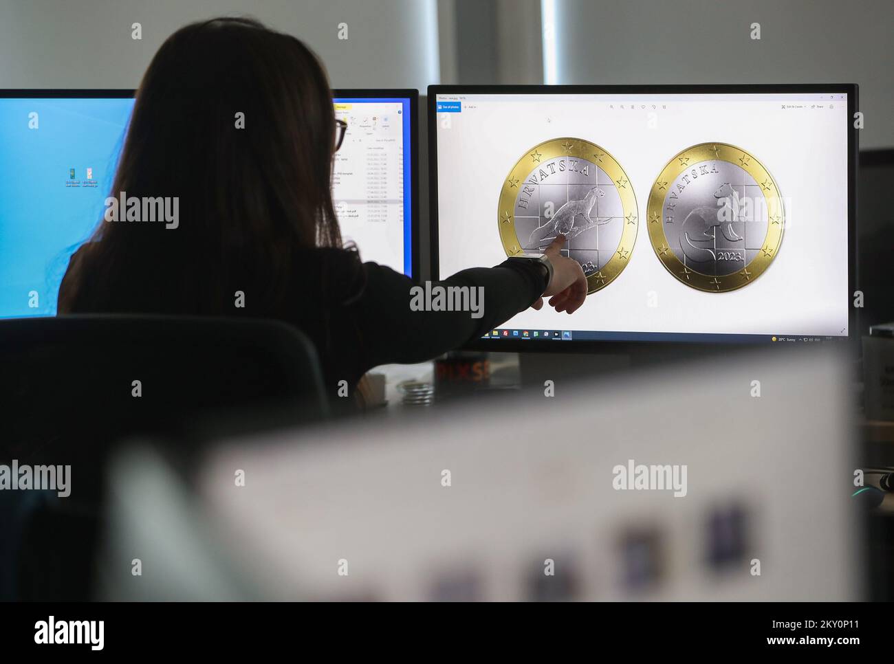 At a session of the National Council for the Introduction of the Euro ...