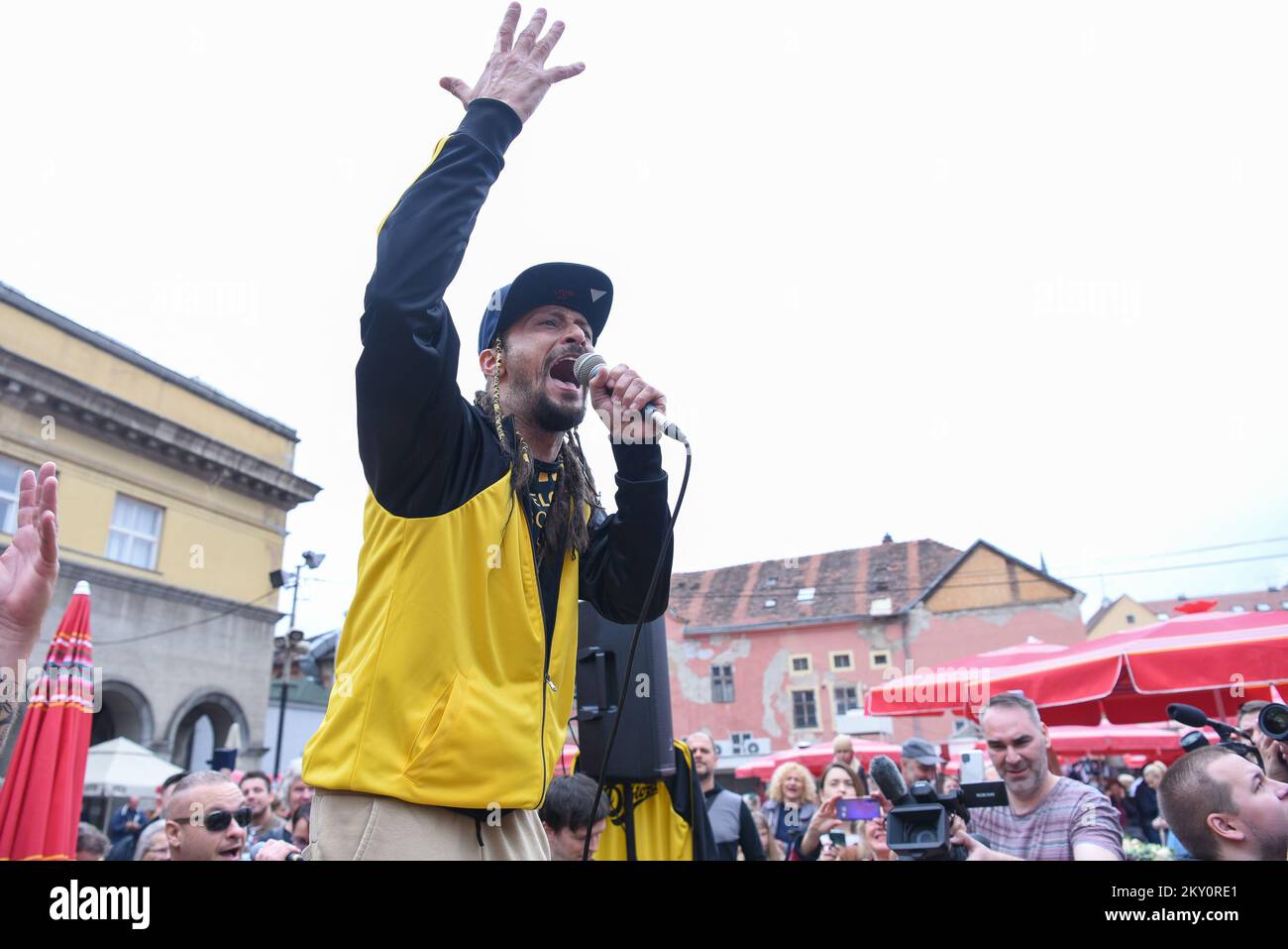 Bisnia and Herzegovina most popular band Dubioza Koletiv performs ...