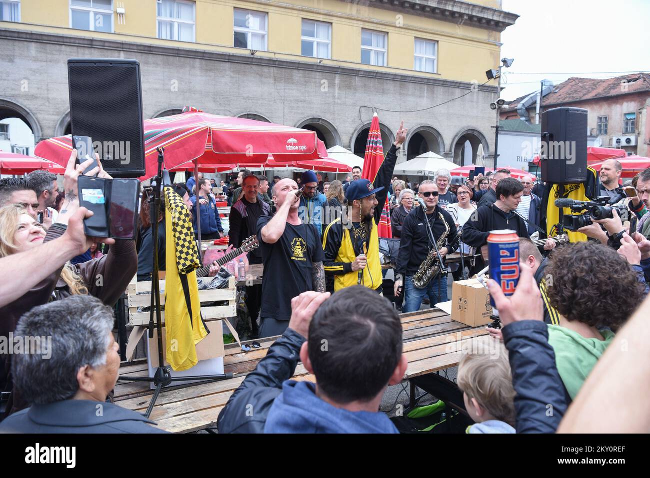 Bisnia and Herzegovina most popular band Dubioza Koletiv performs ...