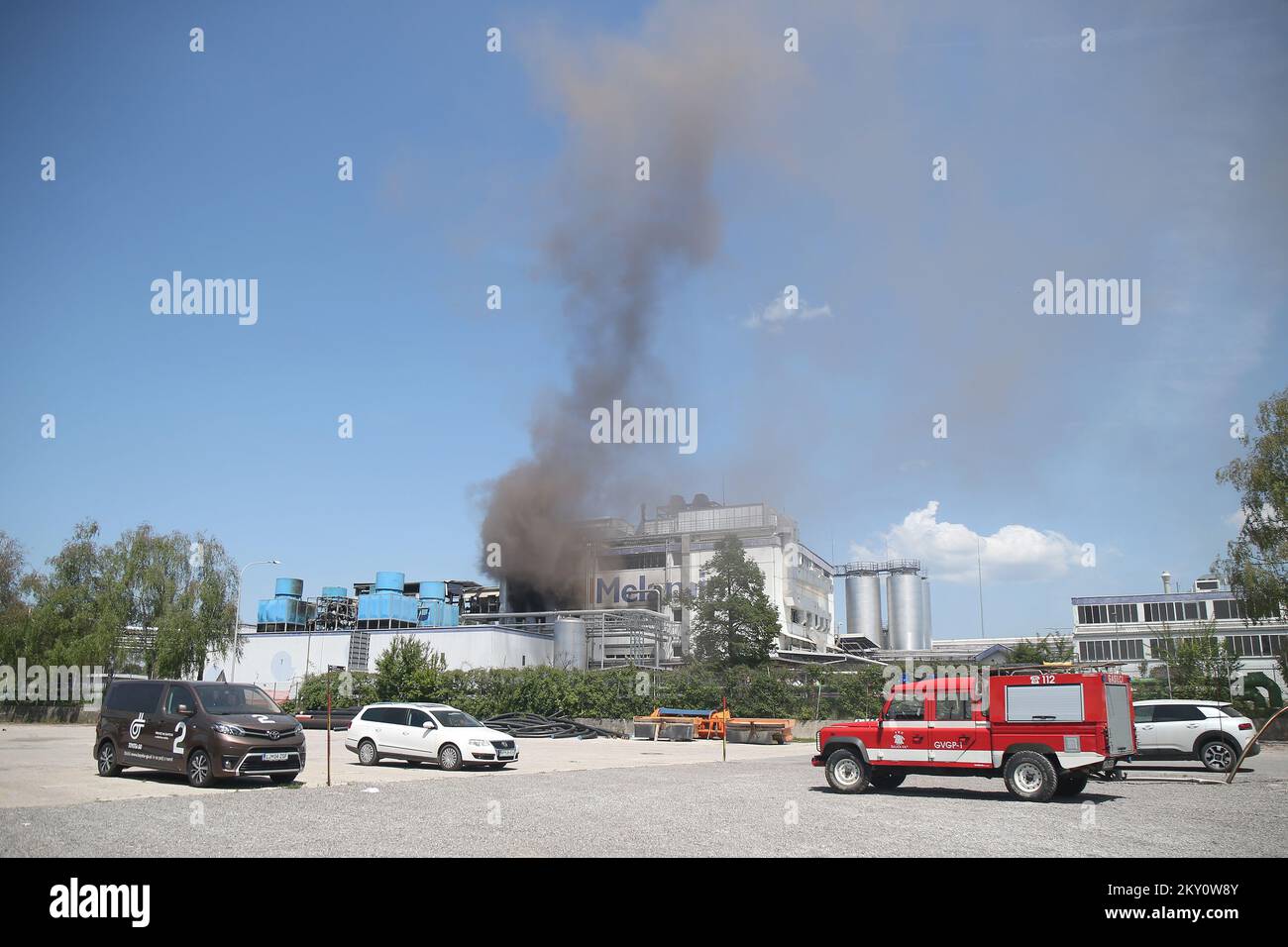 An explosion and fire at a chemical plant in southeast Slovenia have ...