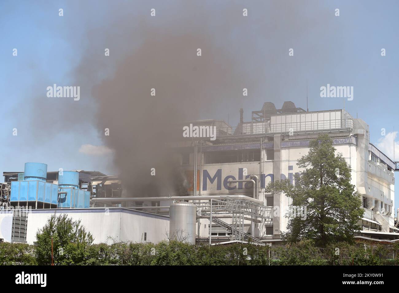 An explosion and fire at a chemical plant in southeast Slovenia have ...