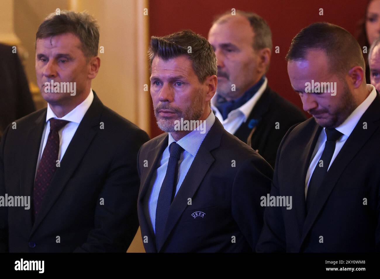 Zvonimir Boban during the commemoration for a Bosnian professional ...