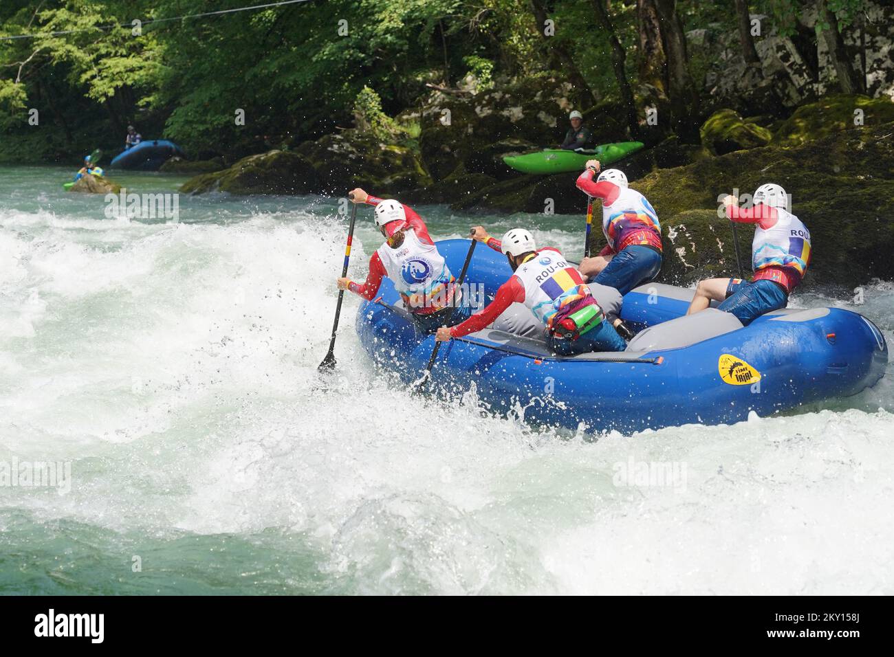 Rafting romania hi-res stock photography and images - Alamy