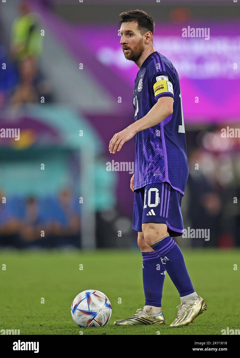 Lionel messi free kick 2022 hi-res stock photography and images - Alamy