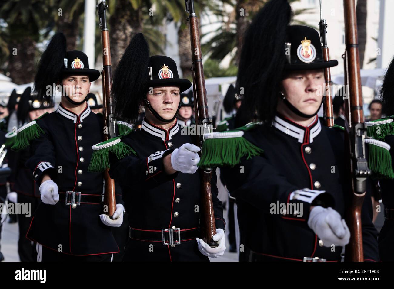 The Norwegian Royal Guard, among the best in the world in performances ...