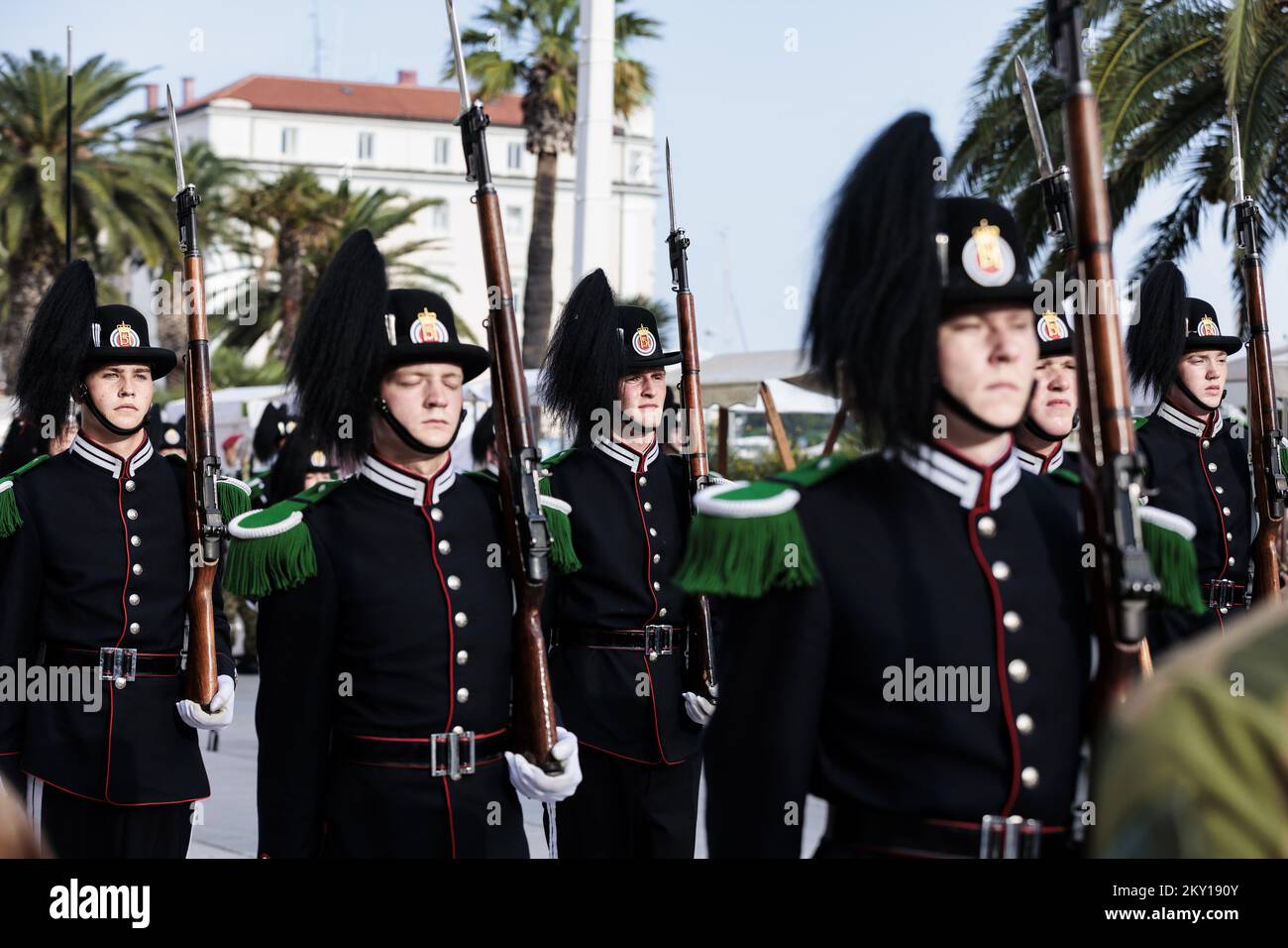 The Norwegian Royal Guard, among the best in the world in performances ...