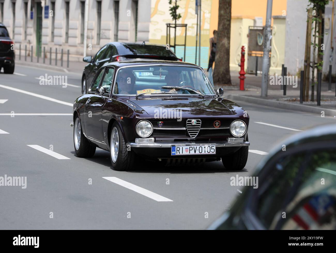 Liburnia oldtimer classic rally hi-res stock photography and images - Alamy