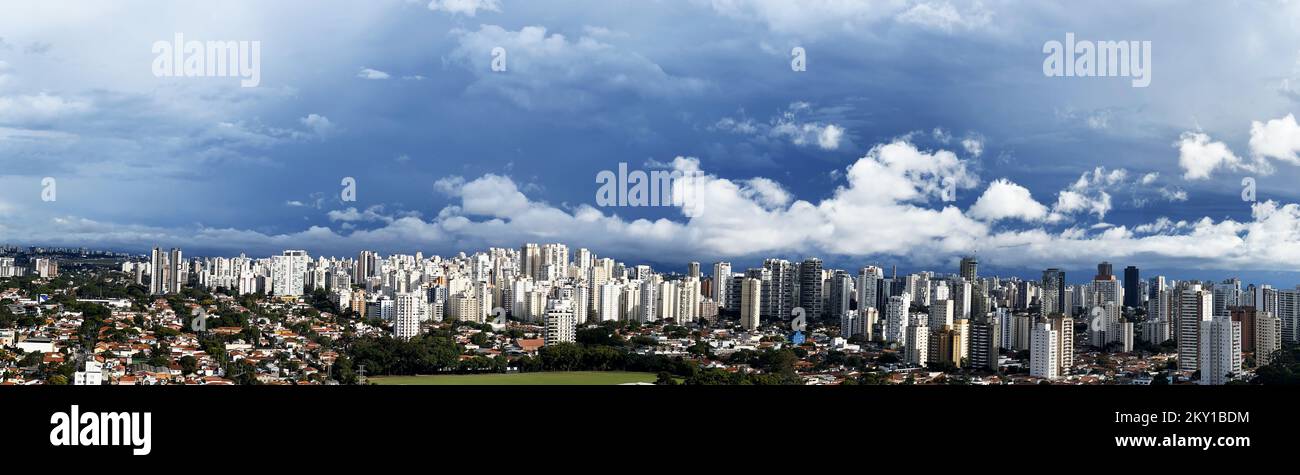 Panoramic skyscrapers high rise buildings high rise building scenery hi ...