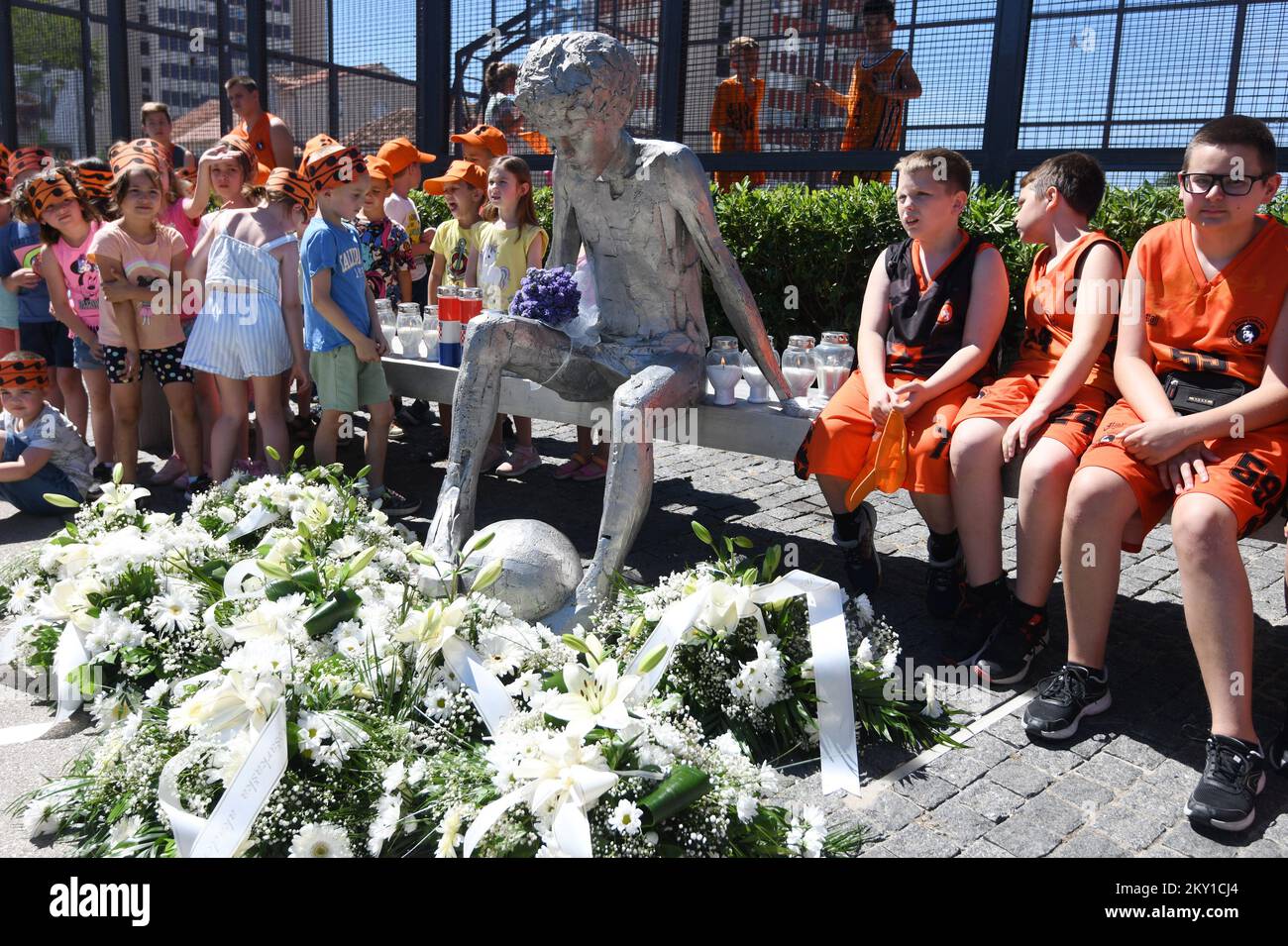 Marking the 29th anniversary of the death of basketball player Drazen ...