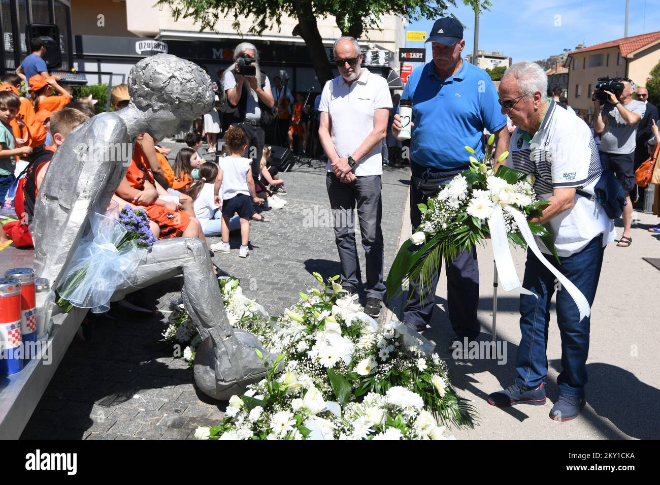Marking the 29th anniversary of the death of basketball player Drazen ...