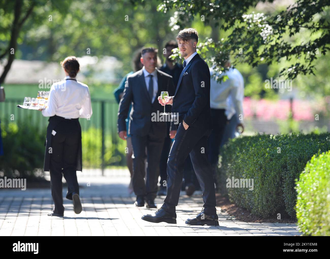 Croatian football player and Lokomotiv Moscow player Tin Jedvaj during ...