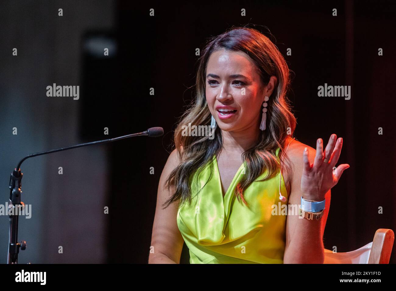 Amanda Guerra spoke at the panel "Athletes owning their brands: The ...