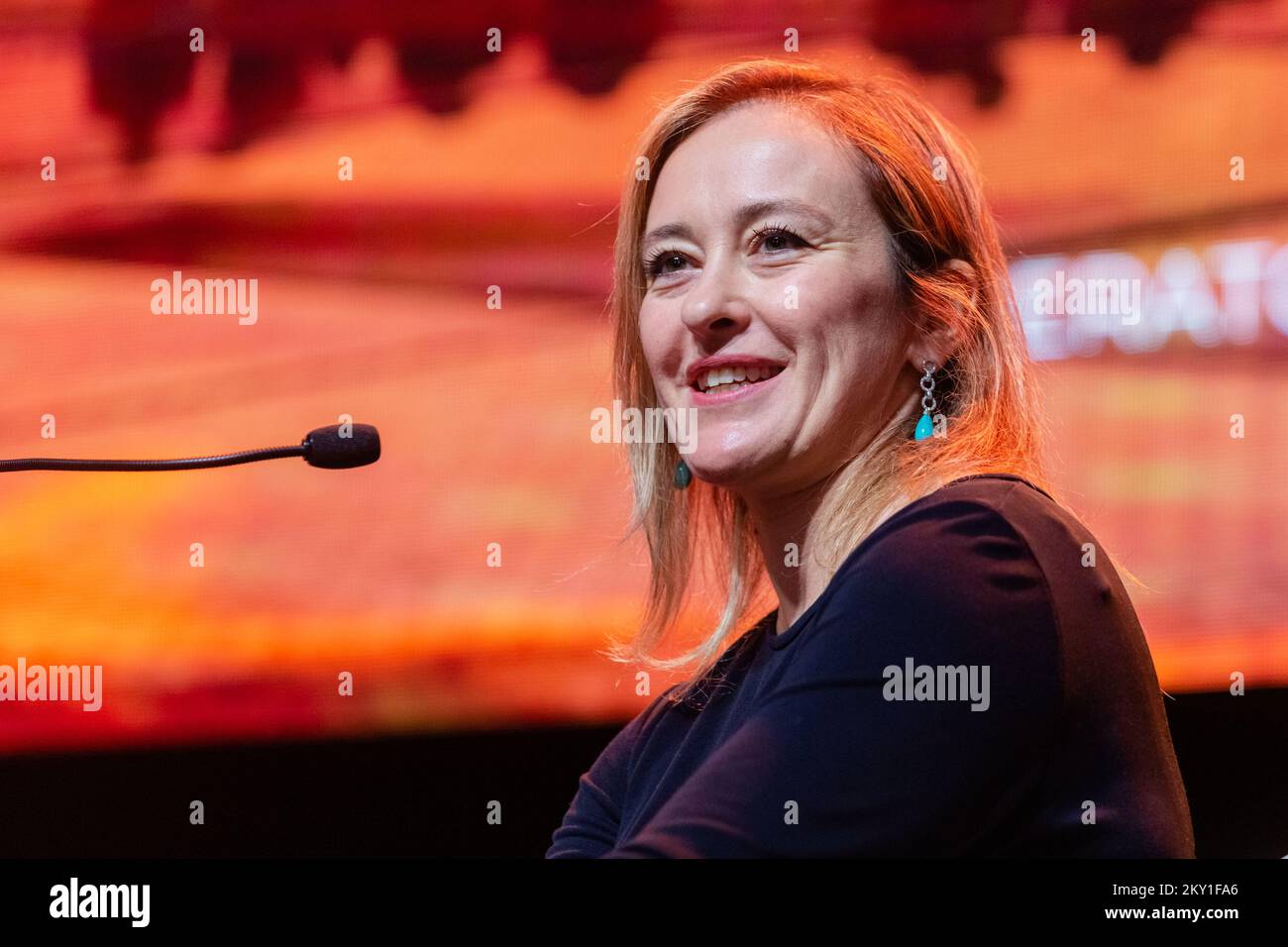 Ughetta Ercolano spoke at the panel "The Future of Serie A" in Zadar ...