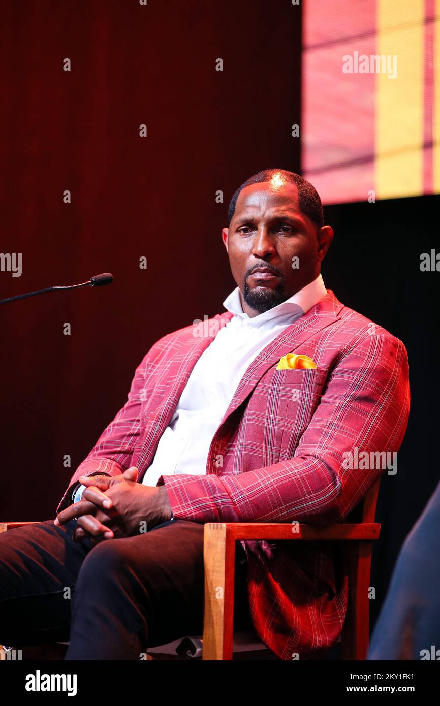 Ray Lewis spoke at the panel "Engage & Empower - The Magic of Sports ...