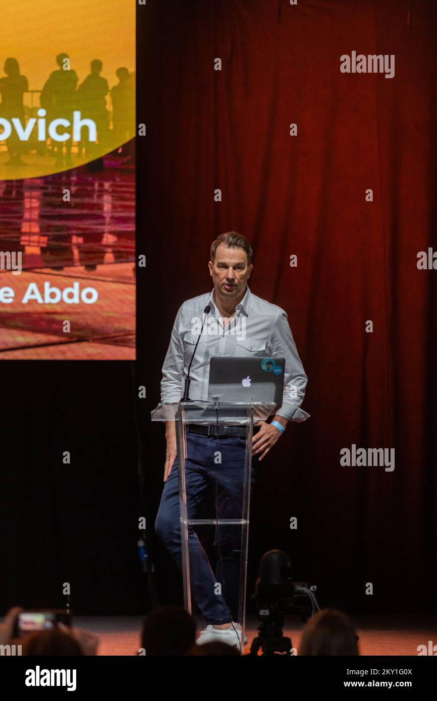 Pete Radovich spoke at the panel "The Power of Story" in Zadar, Croatia ...